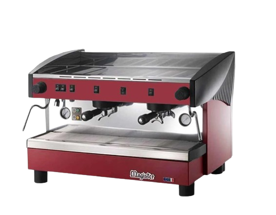 Cafetera Semiautomatica De Erogacion Continua 2 Grupos 2,400W 110V Mag – Cocoisa